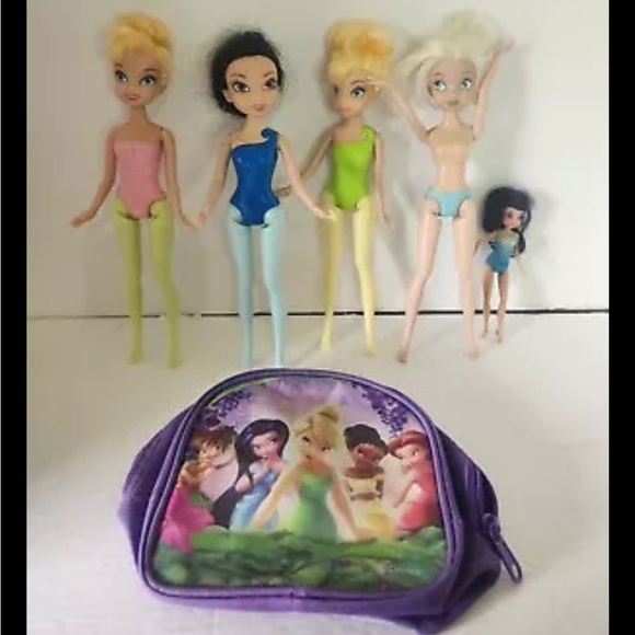 Disney | Toys | Disney Fairies Doll Lot Silvermist Periwinkle ...